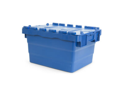 Stackable-nestable plastic containers | Logimarkt