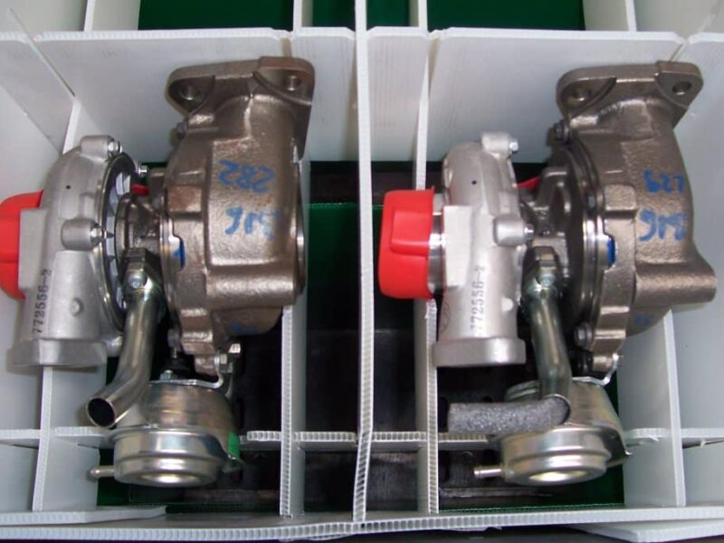 Corrugated plastic dividers and internal separators | Logimarkt