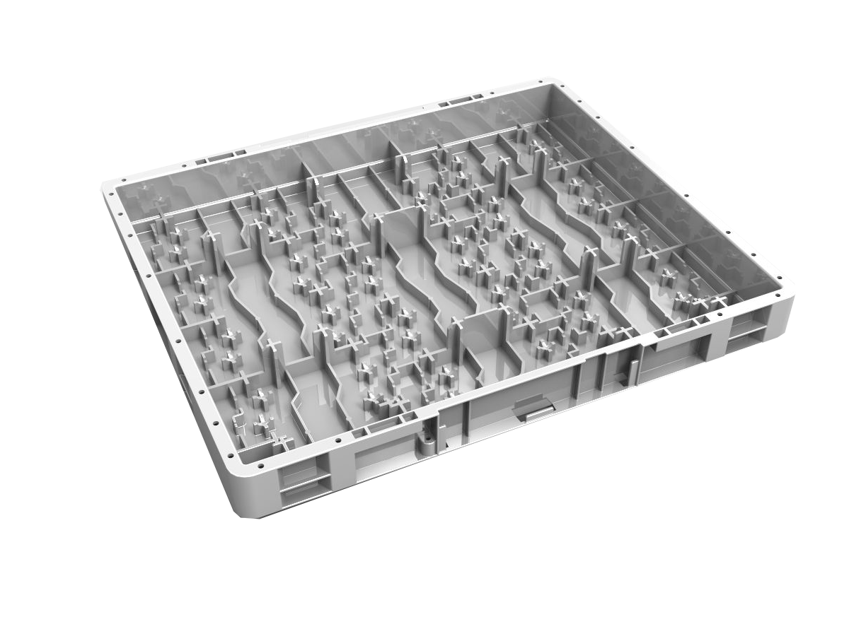 Injected moulded trays | Logimarkt