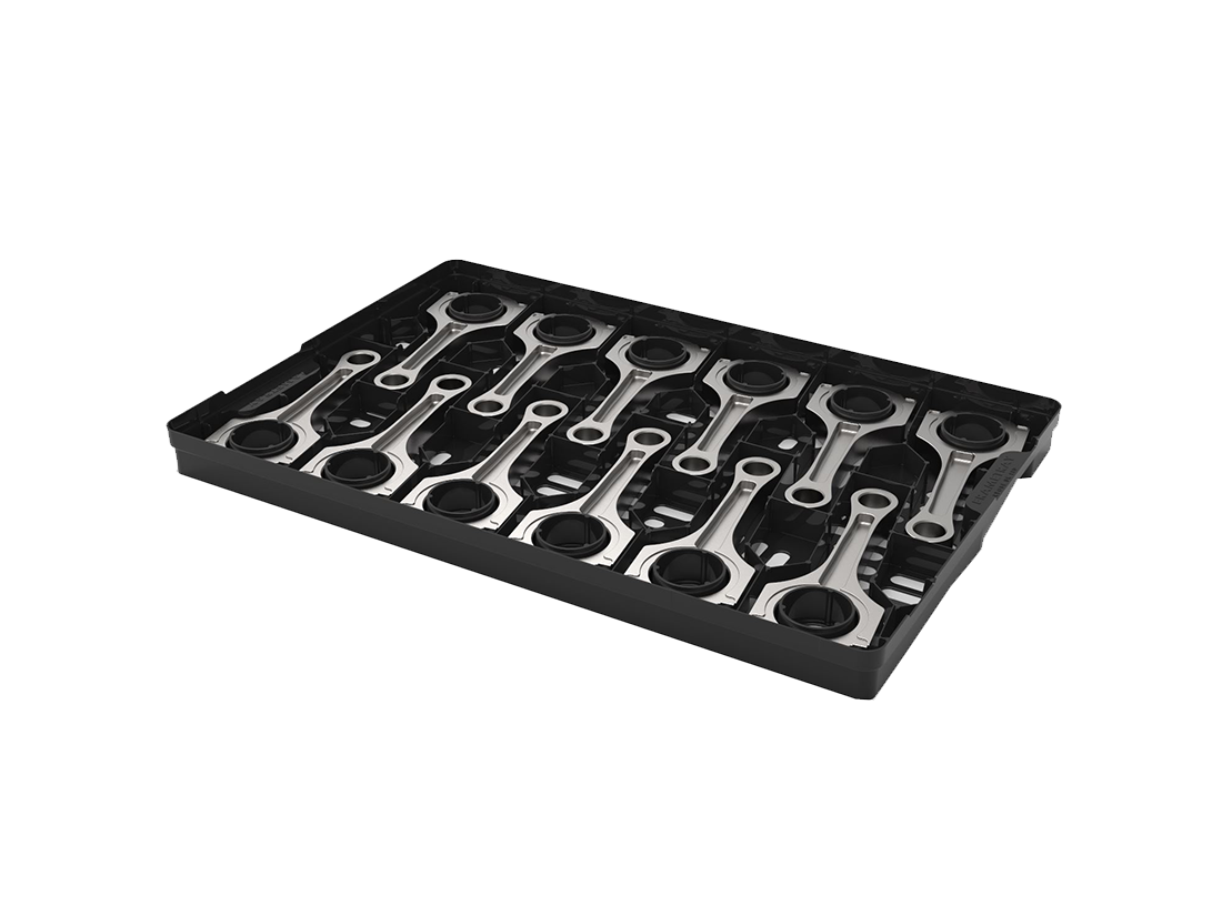 Injected moulded trays | Logimarkt