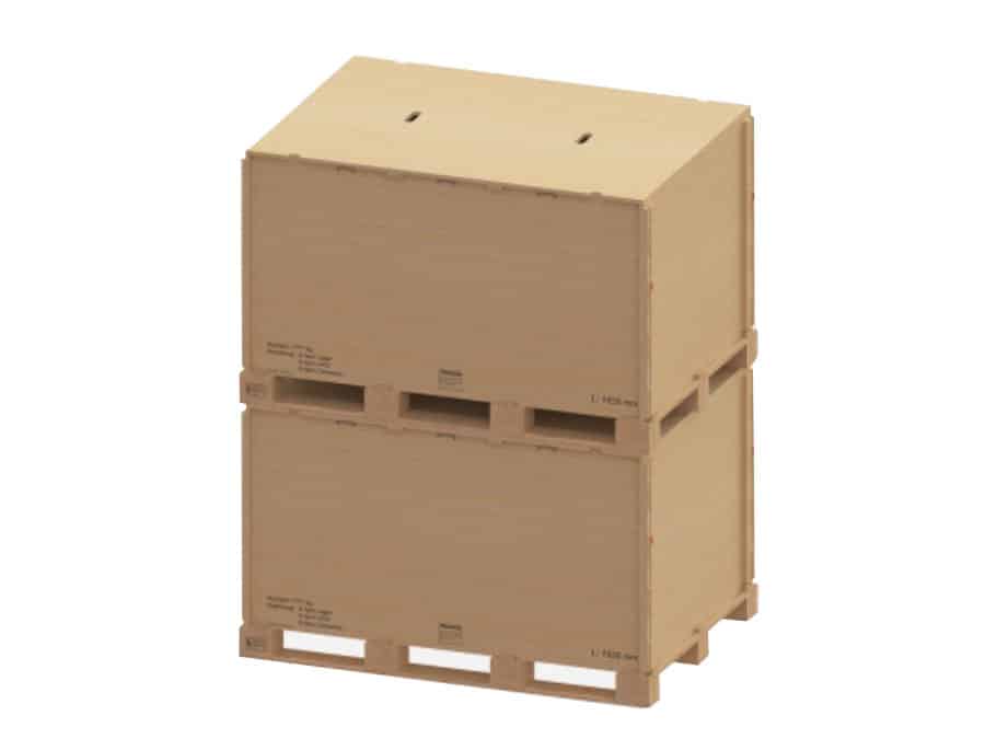 Wooden Foldable Containers | Logimarkt